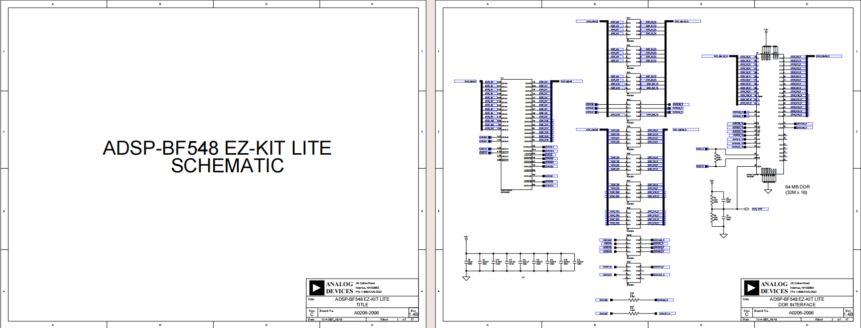 Jeking การประกอบแผงวงจรพิมพ์ ADZS-BF548-EZLITE | PCB/ PCBA | Jeking
